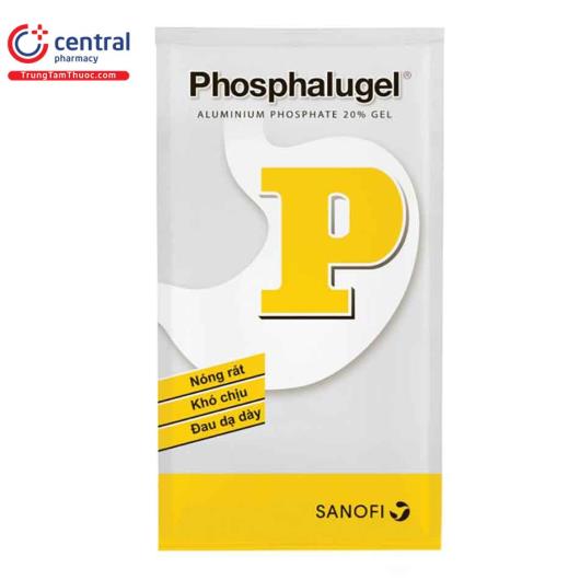 [CHÍNH HÃNG] Thuốc Phosphalugel điều trị viêm dạ dày cấp và mãn tính