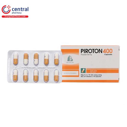 Thuốc Piroton 400 - Thuốc tác dụng lên hệ thần kinh trung ương