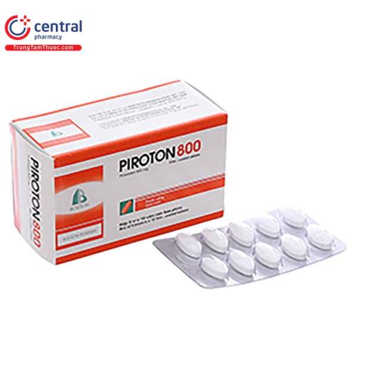 [CHÍNH HÃNG] Thuốc Piroton 800 điều trị rung giật cơ do vỏ não