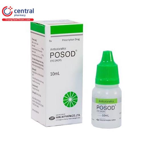 Thuốc Posod 10 ml: Cách dùng – liều dùng, lưu ý khi sử dụng