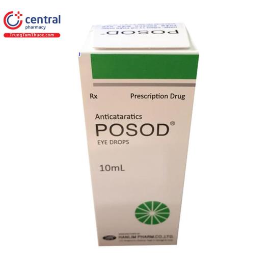 Thuốc Posod 10 ml: Cách dùng – liều dùng, lưu ý khi sử dụng