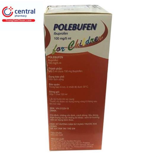 Thuốc Polebufen: Chỉ định, liều dùng và lưu ý sử dụng