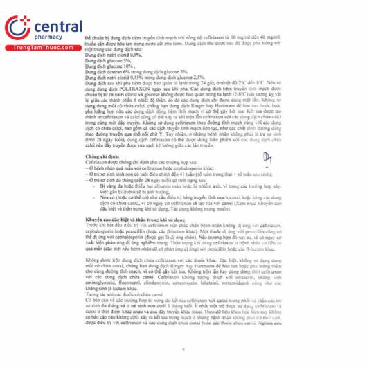 [CHÍNH HÃNG] Thuốc Poltraxon: Điều trị các bệnh nhiễm khuẩn