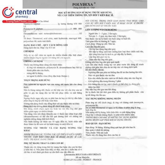 Thuốc Polydexa là thuốc gì? có những lưu ý gì trong quá trình dùng?