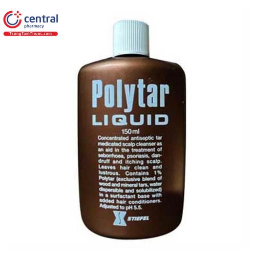 [CHÍNH HÃNG] Dầu gội Polytar Liquid chống tăng tiết bã nhờn trên da