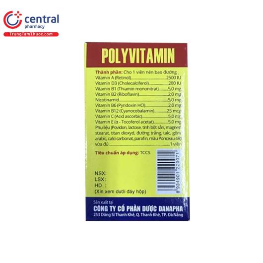Thuốc Polyvitamin: Tác dụng, chỉ định và lưu ý sử dụng