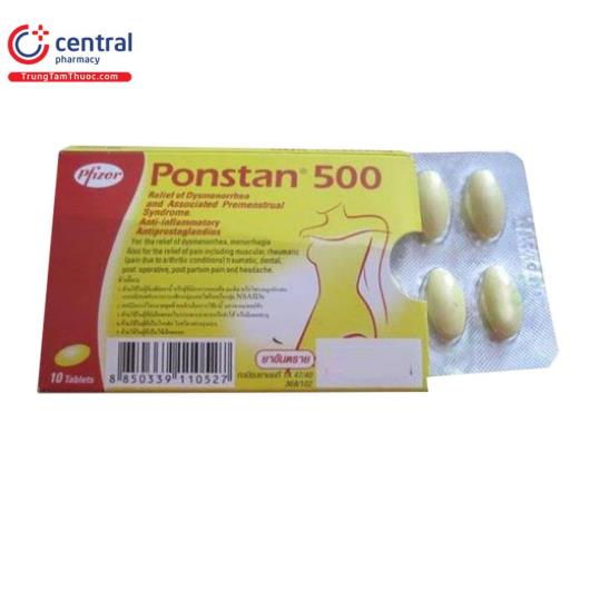 [CHÍNH HÃNG] Thuốc Ponstan 500 - Thuốc giảm đau hiệu quả của Thái Lan
