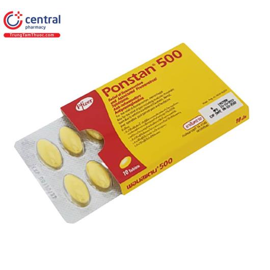 [CHÍNH HÃNG] Thuốc Ponstan 500 - Thuốc giảm đau hiệu quả của Thái Lan