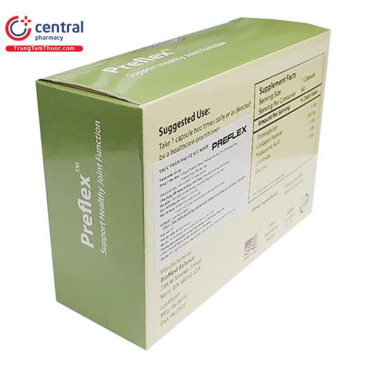 [CHÍNH HÃNG] Viên uống Preflex giúp xương khớp trở lên linh hoạt