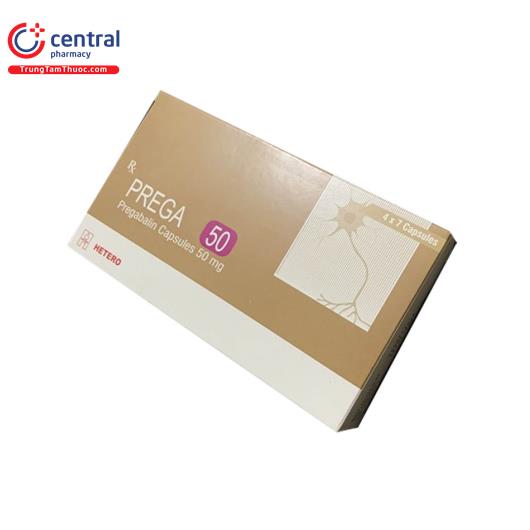 [CHÍNH HÃNG] Thuốc Prega 50mg - điều trị đau dây thần kinh