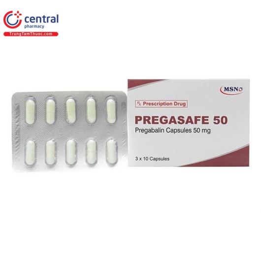 Thuốc Pregasafe 50mg đánh tan cơn đau thần kinh do động kinh