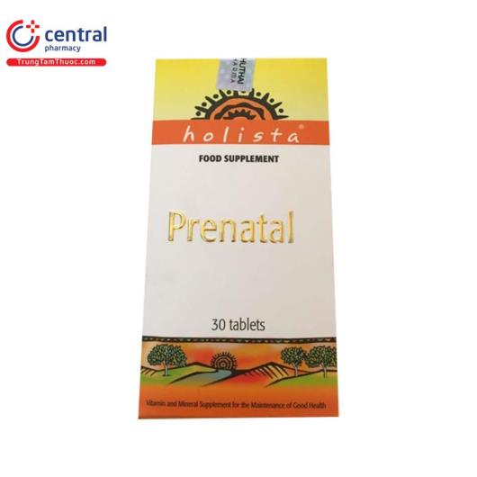 Thuốc Prenatal Holista (30V)-bổ sung vitamin & khoáng chất cho bà bầu