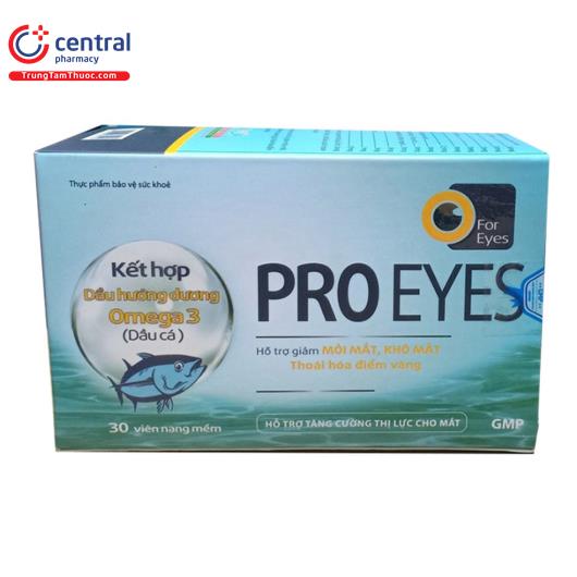 [CHÍNH HÃNG] Viên uống bổ mắt Pro Eyes Nhất Long