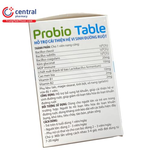 [CHÍNH HÃNG] Thuốc Probio Table hỗ trợ cân bằng hệ vi sinh đường ruột