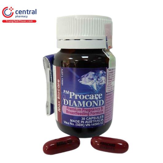 Thuốc Procare Diamond - tăng cường phát triển não thai nhi và trẻ nhỏ