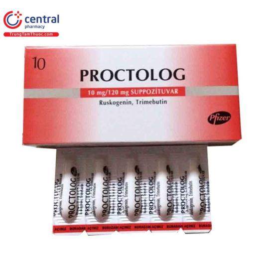 [CHÍNH HÃNG] Thuốc đặt Proctolog - Điều trị bệnh trĩ