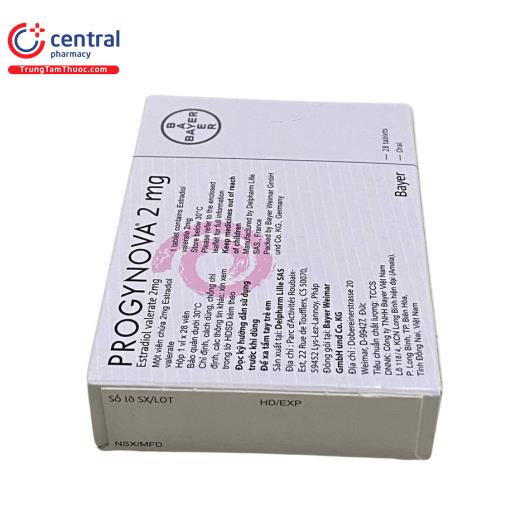 Thuốc Progynova 2mg: Cách dùng – liều dùng, lưu ý khi sử dụng