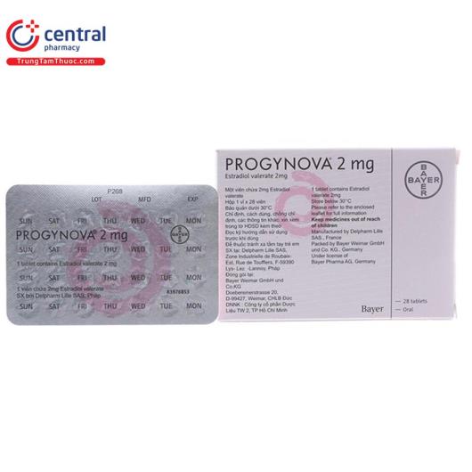 Thuốc Progynova 2mg: Cách dùng – liều dùng, lưu ý khi sử dụng