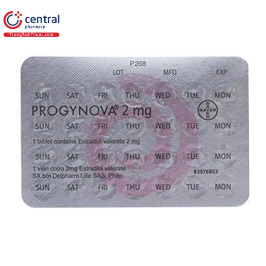 Thuốc Progynova 2mg: Cách dùng – liều dùng, lưu ý khi sử dụng