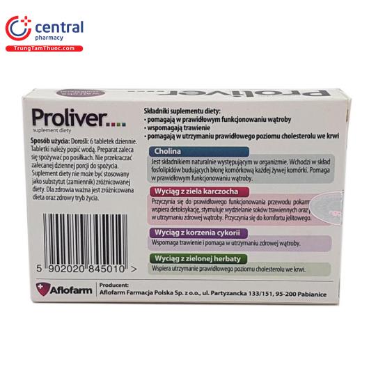 [CHÍNH HÃNG] Thuốc Proliver Aflofarm hỗ trợ điều trị bệnh gan.