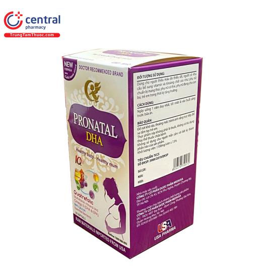 Thuốc Pronatal DHA - USA Pharma: công dụng, cách dùng
