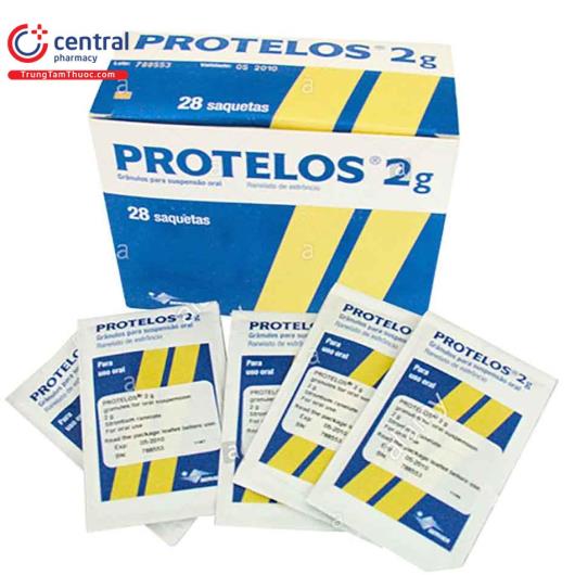 Thuốc Protelos 2g điều trị loãng xương cho phụ nữ sau mãn kinh