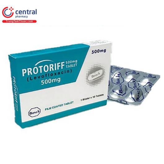 [CHÍNH HÃNG] Thuốc Protoriff 500mg Tablet điều trị nhiễm khuẩn