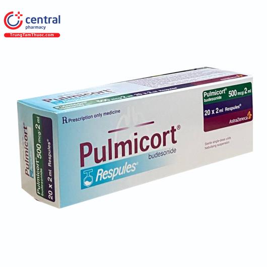 Thuốc Pulmicort Respules 500mcg/2ml - điều trị viêm khí, phế quản