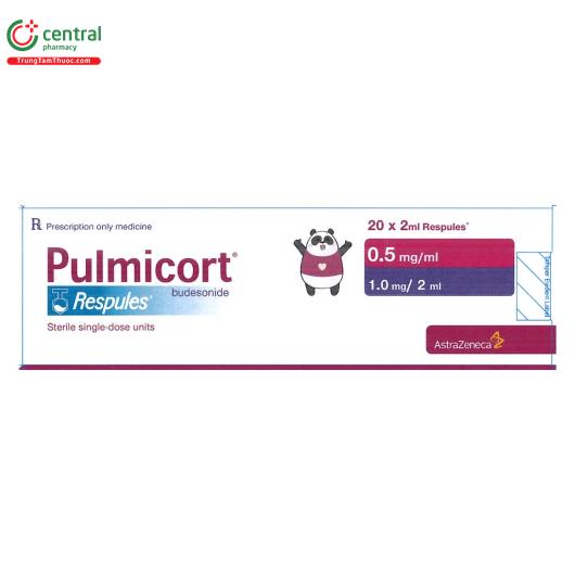 Thuốc Pulmicort Respules 1mg/2ml điều trị bệnh lý hen phế quản ở trẻ em