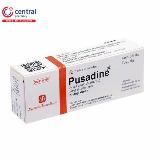 Thuốc Pusadine 2%: Cách dùng – liều dùng, lưu ý khi sử dụng