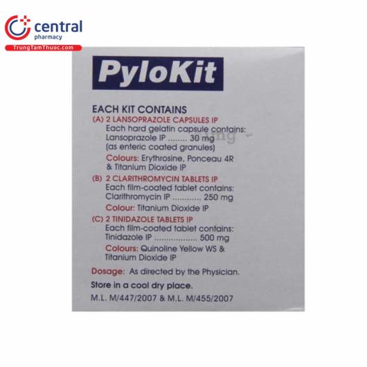 Thuốc Pylokit: Chỉ định, liều dùng và lưu ý sử dụng