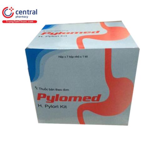 Thuốc trị viêm loét dạ dày Pylomed: Liều dùng, cách dùng