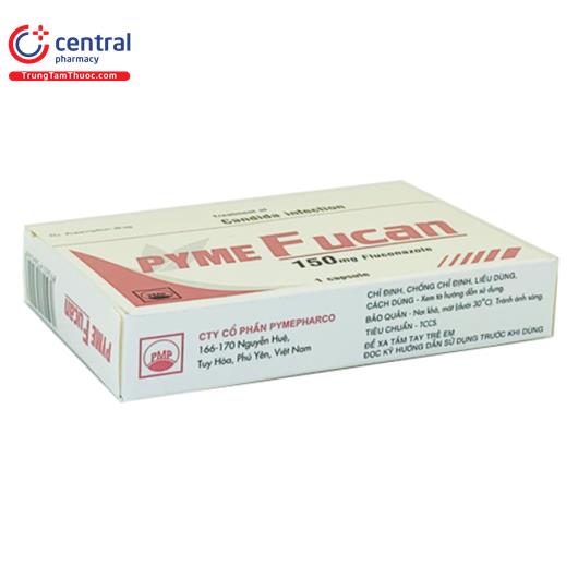Thuốc Pyme Fucan 150mg điều trị nấm: cách dùng hiệu quả, giá bán