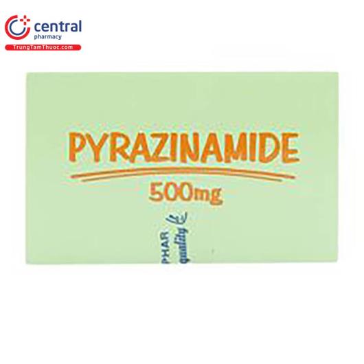 Thuốc Pyrazinamide 500mg Mekophar điều trị lao phổi, lao ngoài phổi