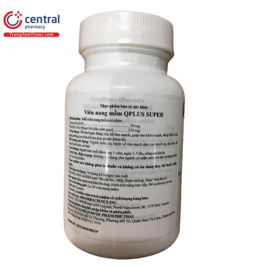 [CHÍNH HÃNG] Thuốc Qplus Super hỗ trợ điều trị xơ vữa động mạch