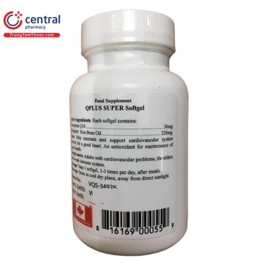 [CHÍNH HÃNG] Thuốc Qplus Super hỗ trợ điều trị xơ vữa động mạch