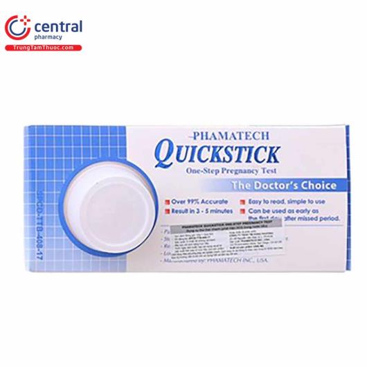 [CHÍNH HÃNG] Que Thử Thai Quickstick phát hiện thai sớm và chuẩn xác