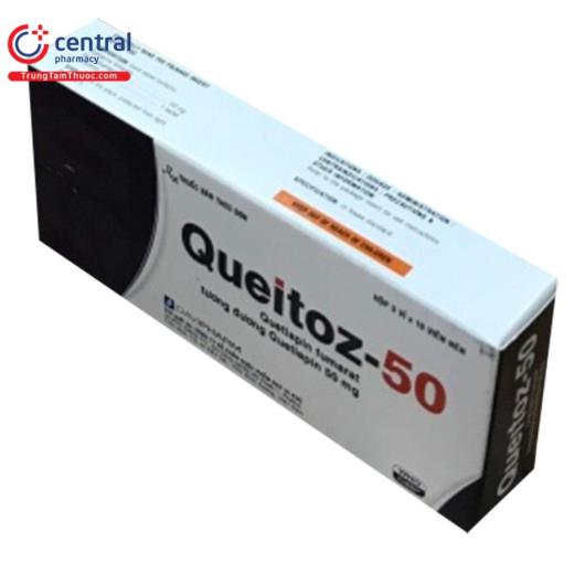 [CHÍNH HÃNG] Thuốc Queitoz 50 điều trị cho người tâm thần phân liệt