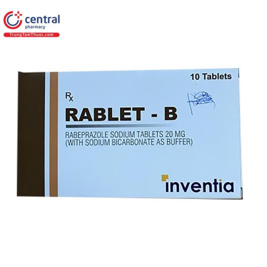 [CHÍNH HÃNG] Thuốc Rablet-B 20mg trị viêm loét dạ dày