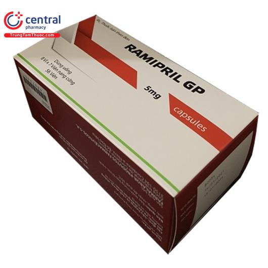 [CHÍNH HÃNG] Thuốc Ramipril GP 5mg điều trị tăng huyết áp
