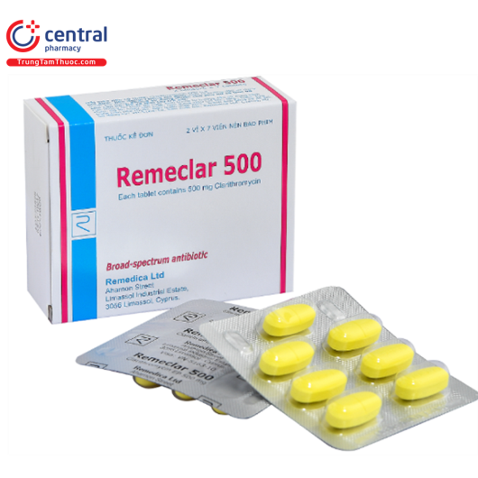 Thuốc Remeclar 500: Cách dùng, liều dùng và lưu ý khi sử dụng