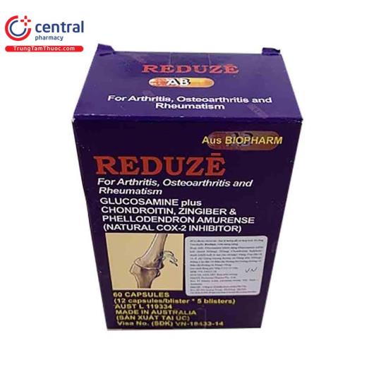 Reduze - Giúp giảm chứng thoái hóa khớp nhẹ và trung bình