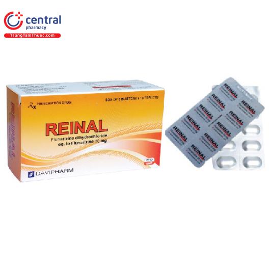 [CHÍNH HÃNG] Thuốc Reinal 10mg - điều trị đau nửa đầu