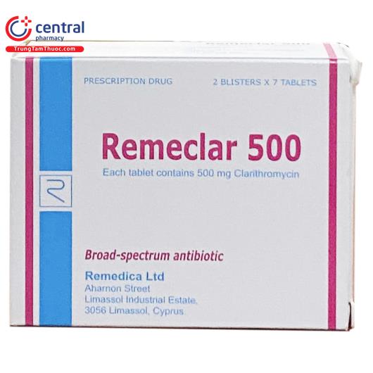 Thuốc Remeclar 500: Cách dùng, liều dùng và lưu ý khi sử dụng