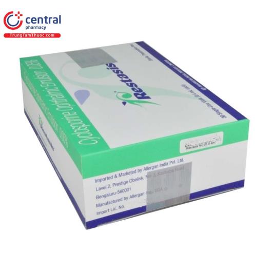 Thuốc Restasis 0.05% giúp tăng cường thị lực, tăng tiết nước mắt