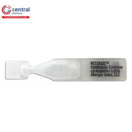 Thuốc Restasis 0.05% giúp tăng cường thị lực, tăng tiết nước mắt