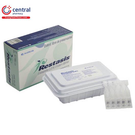 Thuốc Restasis 0.05% giúp tăng cường thị lực, tăng tiết nước mắt