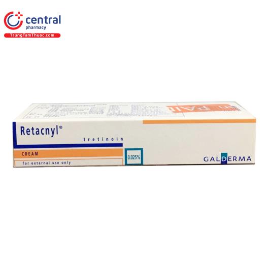 [CHÍNH HÃNG] Kem trị mụn Retacnyl 0,025% - Sạch ngay trứng cá