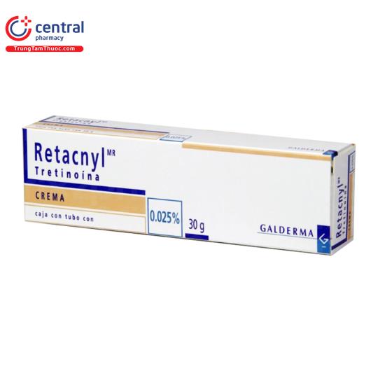 [CHÍNH HÃNG] Kem trị mụn Retacnyl 0,025% - Sạch ngay trứng cá
