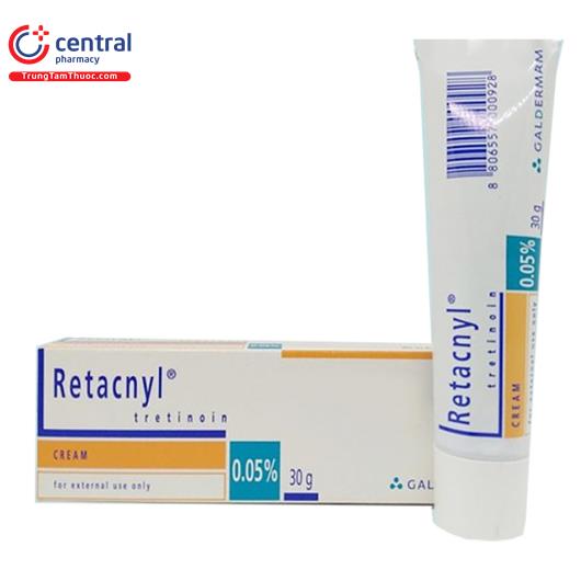 [CHÍNH HÃNG] Thuốc Retacnyl 0.05% bay mụn trứng cá, hết sần trên da